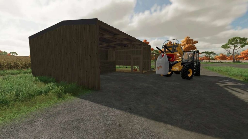 Chicken coop v1.0 FS22 Mod | Farming Simulator 22 Mod