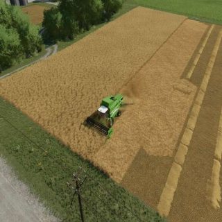 Chopped Straw For Harvesters v1.0 FS22 Mod | Farming Simulator 22 Mod