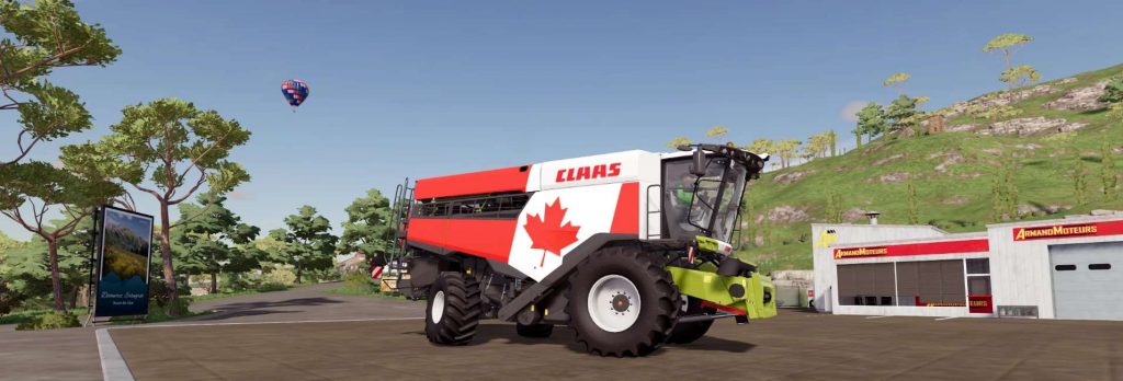 Claas Lexion Canada v1.0 FS22 Mod | Farming Simulator 22 Mod