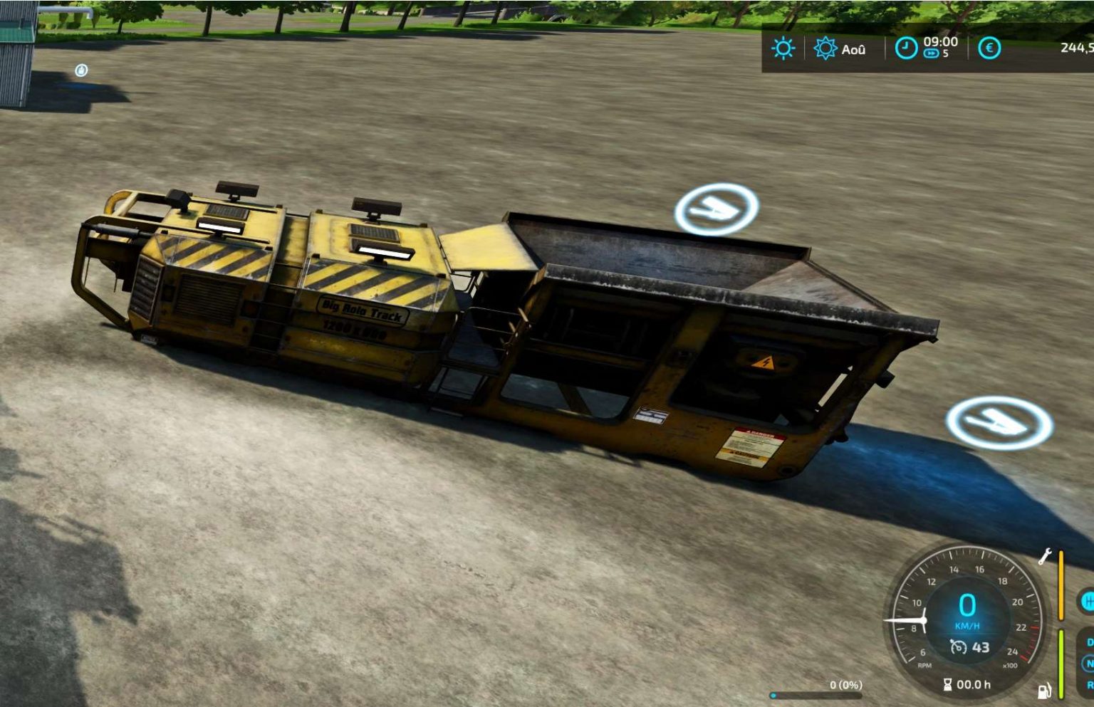 Sand Crusher V1.2 FS22 Mod | Farming Simulator 22 Mod