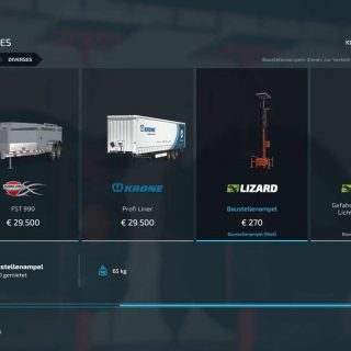 Construction site traffic light v1.0 FS22 Mod | Farming Simulator 22 Mod