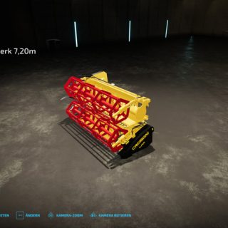 Cressoni cutter bar 7.20m V1.0 FS22 Mod | Farming Simulator 22 Mod