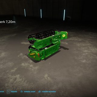 Cressoni cutter bar 7.20m V1.0 FS22 Mod | Farming Simulator 22 Mod