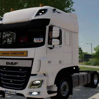 DAF 460 Super Space Cab 4x2 v1.0 FS22 Mod | Farming Simulator 22 Mod