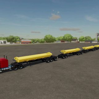 Demco Side Dump Road Train Edition v1.0 FS22 Mod | Farming Simulator 22 Mod