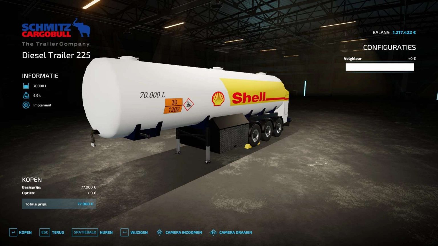 Diesel Trailer v1.0 FS22 Mod | Farming Simulator 22 Mod