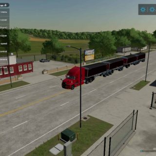 Distinction Super B Road Train v1.3 FS22 Mod | Farming Simulator 22 Mod