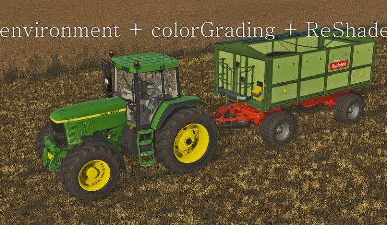 Environment + colorGrading + ReShade V1.0 FS22 Mod | Farming Simulator ...