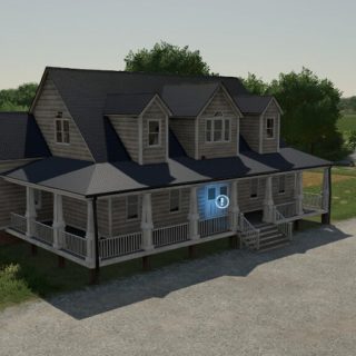 Farm House V1.0 FS22 Mod | Farming Simulator 22 Mod
