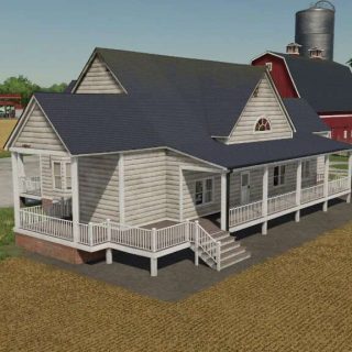 Farm House v1.1 FS22 Mod | Farming Simulator 22 Mod