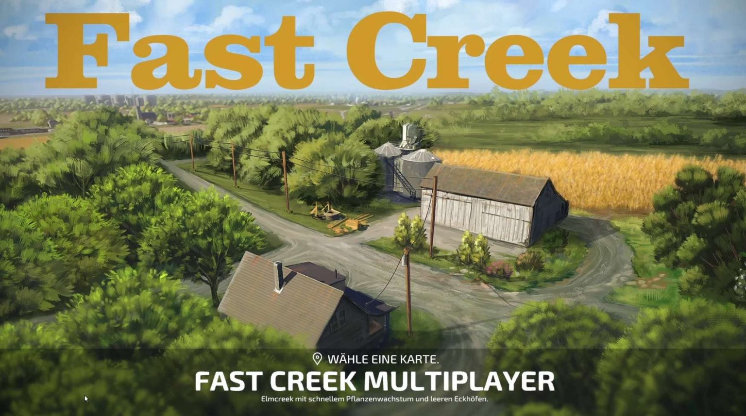 Fast Creek Multiplayer v0.6.0.2 FS22 Mod | Farming Simulator 22 Mod