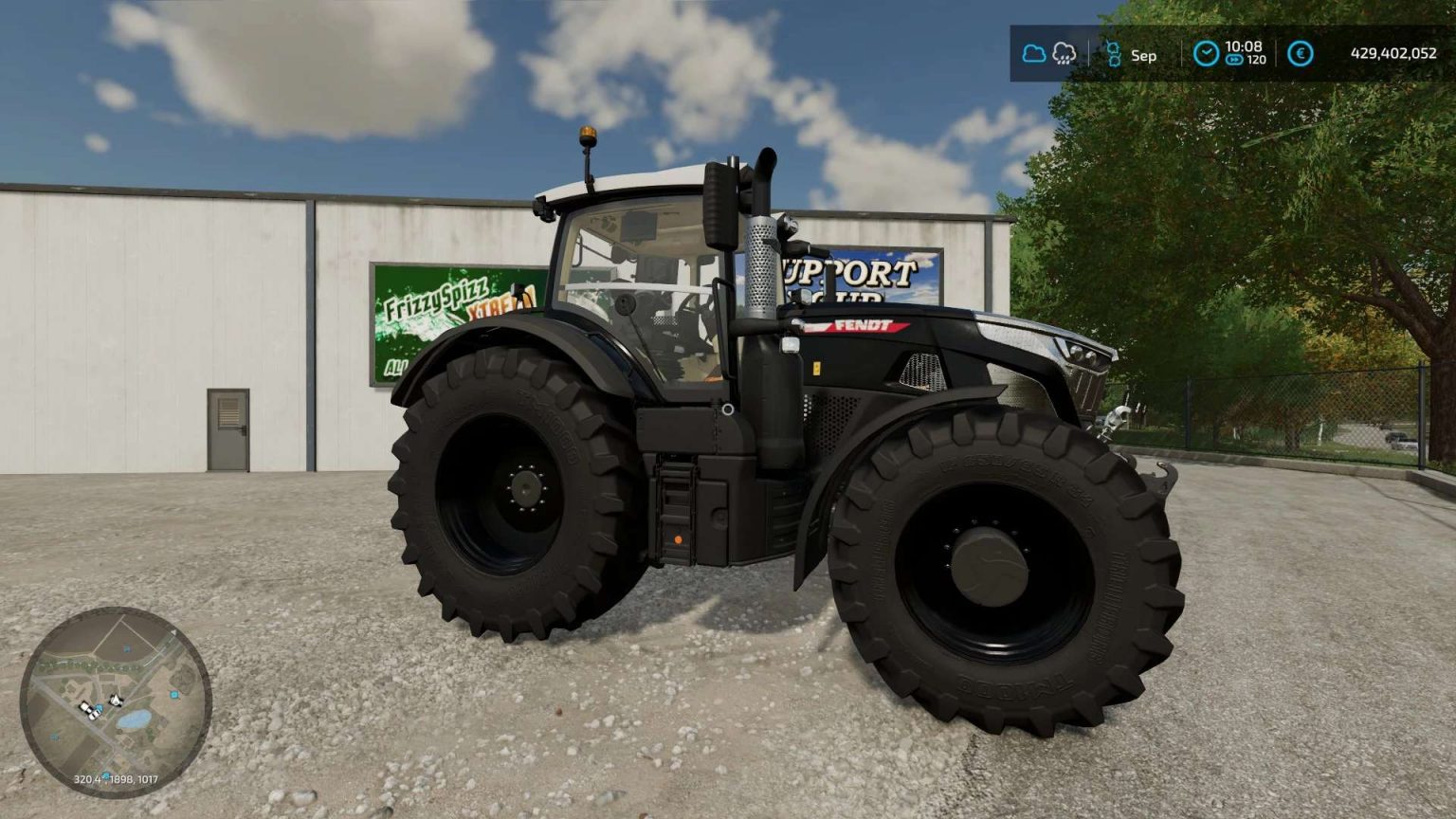 Fendt Black Beauty v1.0 FS22 Mod | Farming Simulator 22 Mod