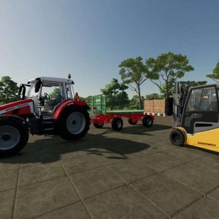 Fillable Pallet v1.0 FS22 Mod | Farming Simulator 22 Mod