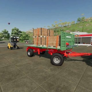 Fillable Pallet v1.0 FS22 Mod | Farming Simulator 22 Mod