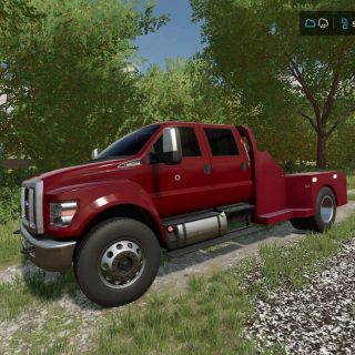 Ford F-650 SuperDuty v1.0 FS22 Mod | Farming Simulator 22 Mod
