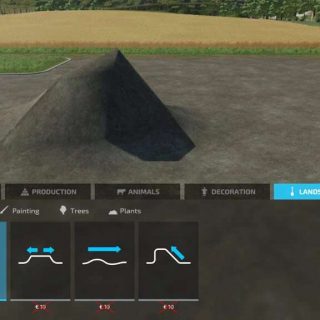 Free Landscaping Tools v1.0 FS22 Mod | Farming Simulator 22 Mod