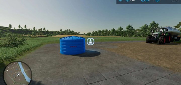 Decorative water plane pack V1.0 FS22 - Farming Simulator 22 Mod | FS22 mod