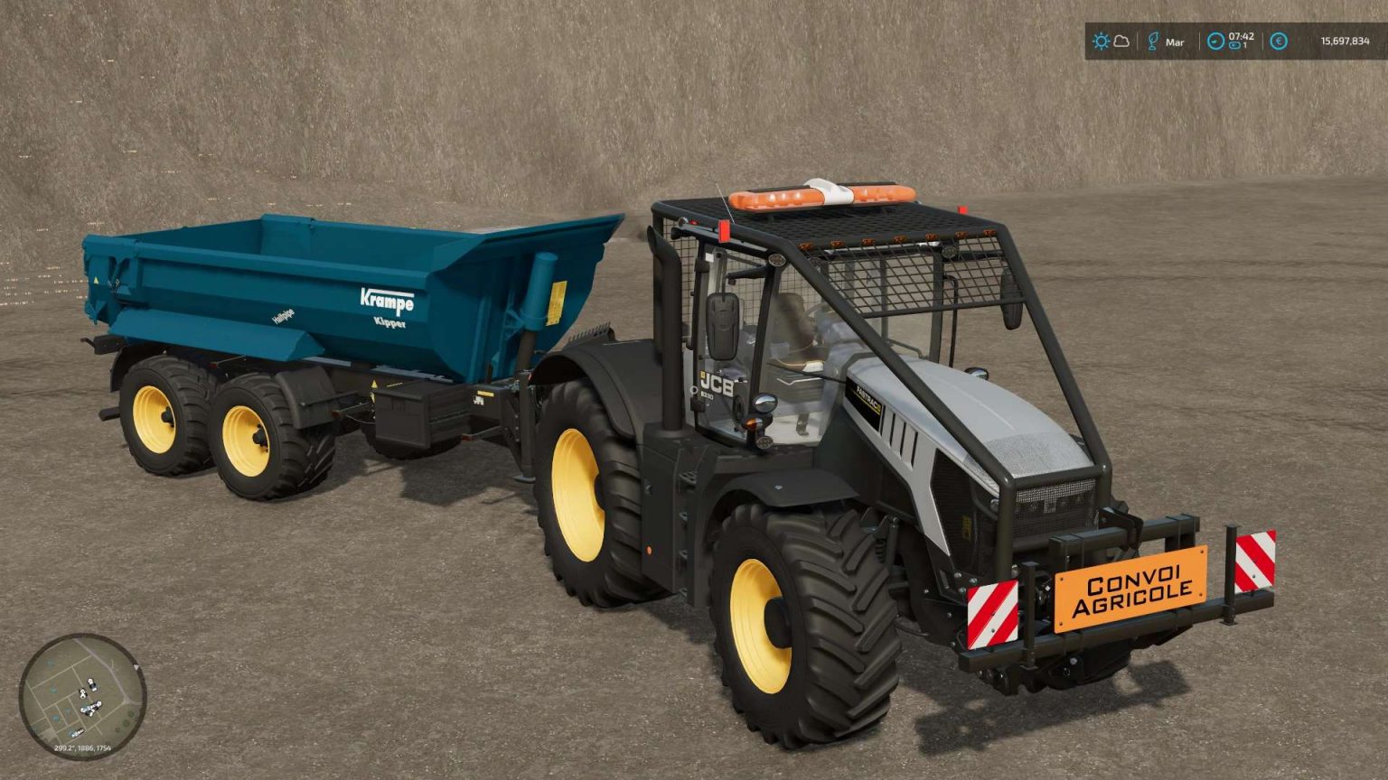 JCB Fastrac 8330 Edit v1.0 FS22 Mod | Farming Simulator 22 Mod