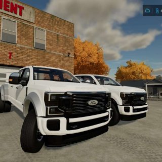 2021 FORD SUPER DUTY v2.5 FS22 Mod | Farming Simulator 22 Mod