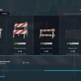 BARRIER Pack v2.0 FS22 Mod | Farming Simulator 22 Mod