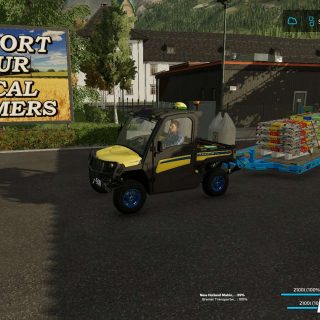 Fertilizer And Seed Pallet Bag v1.0 FS22 Mod | Farming Simulator 22 Mod