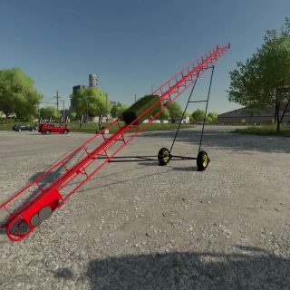 Small bale conveyor v1.0 FS22 Mod | Farming Simulator 22 Mod