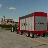 Gehl Chopper Boxes v1.0 FS22 Mod | Farming Simulator 22 Mod
