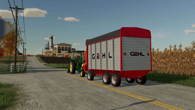 Gehl Chopper Boxes v1.0 FS22 Mod | Farming Simulator 22 Mod