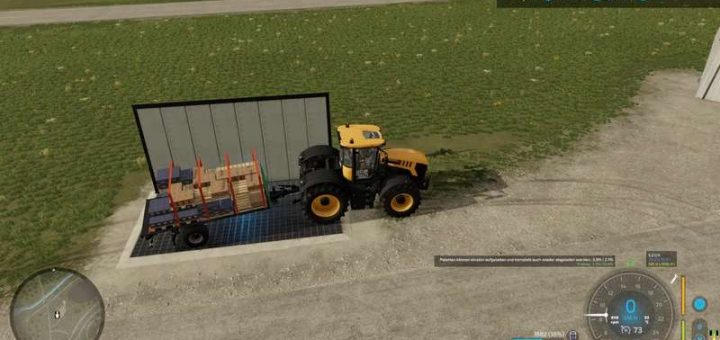 Canola Straw v1.0 FS22 - Farming Simulator 22 Mod | FS22 mod