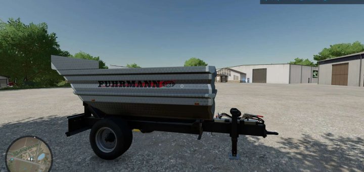 Field Service Trailer v1.0 FS22 - Farming Simulator 22 Mod | FS22 mod