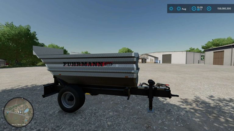 Grape Trailer v1.0 FS22 Mod | Farming Simulator 22 Mod