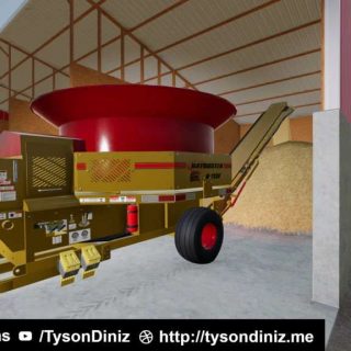 HAYBUSTER H1130 TUB GRINDER v1.0 FS22 Mod | Farming Simulator 22 Mod
