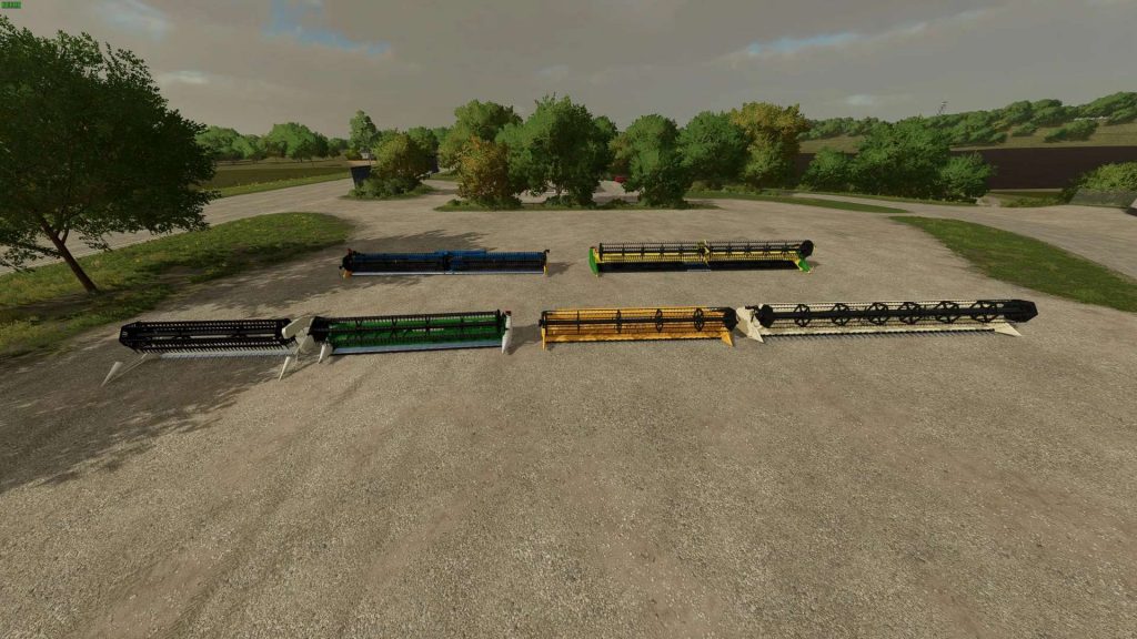 Header Pack+ v1.0 FS22 Mod | Farming Simulator 22 Mod