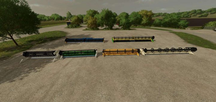 Corn Header 30m V2.0 FS22 - Farming Simulator 22 Mod | FS22 mod