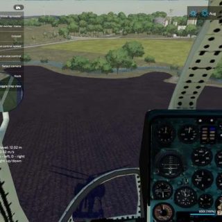 Helicopter Ka-26 Agriculture v1.0 FS22 Mod | Farming Simulator 22 Mod