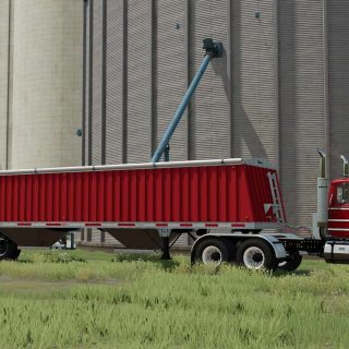 Jet Hopper Trailer v1.0 FS22 Mod | Farming Simulator 22 Mod