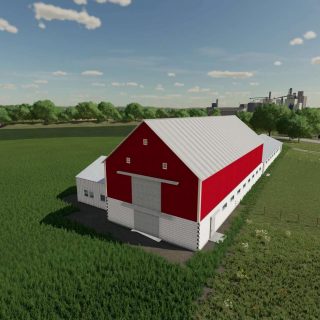 JMF Dairy Barn v1.0 FS22 Mod | Farming Simulator 22 Mod