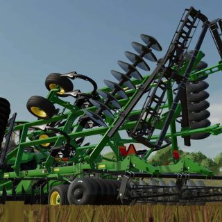 John Deere 2720 11 Shank Disk Ripper FS22 Mod | Farming Simulator 22 Mod