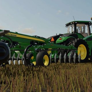 John Deere 2720 11 Shank Disk Ripper FS22 Mod | Farming Simulator 22 Mod