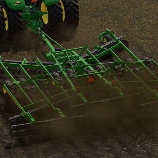John Deere 2720 11 Shank Disk Ripper FS22 Mod | Farming Simulator 22 Mod