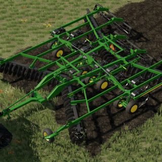 John Deere 2720 11 Shank Disk Ripper FS22 Mod | Farming Simulator 22 Mod