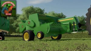 John Deere 348 Square Baler v1.0 FS22 Mod | Farming Simulator 22 Mod