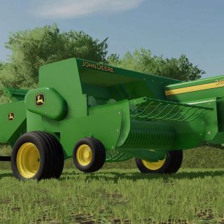 John Deere 348 Square Baler v1.0 FS22 Mod | Farming Simulator 22 Mod