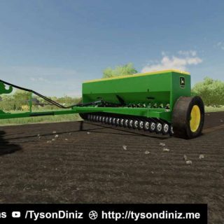 JOHN DEERE 8350 BOX DRILL v1.0 FS22 Mod | Farming Simulator 22 Mod