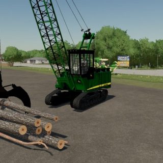 John Deere Grapple Yarder V1.0 FS22 Mod | Farming Simulator 22 Mod
