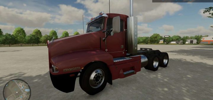 1999 Peterbilt 379 Daycab v1.0 FS22 - Farming Simulator 22 Mod | FS22 mod