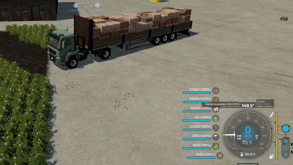 Kögel Trailer, pallets, autoloaders v0.5 FS22 Mod | Farming Simulator ...