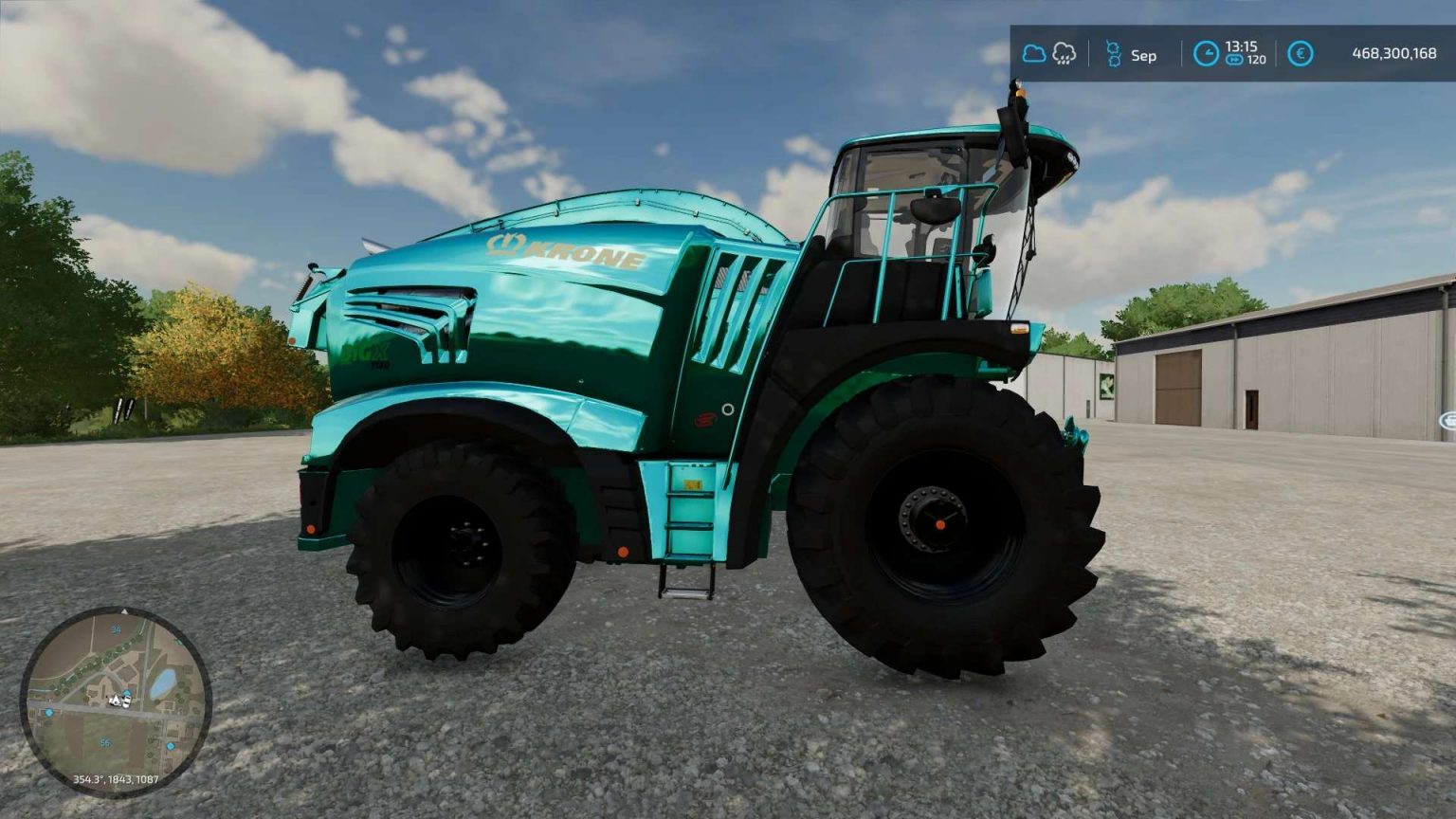 Krone Pack v1.0 FS22 Mod | Farming Simulator 22 Mod