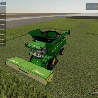 Krone xDisc grass mower 30m v1.0 FS22 Mod | Farming Simulator 22 Mod