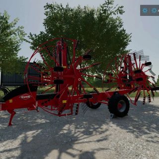 Kuhn GA 15131 rake v1.0 FS22 Mod | Farming Simulator 22 Mod